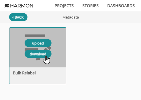 Project Labels - Bulk Relabel – Support