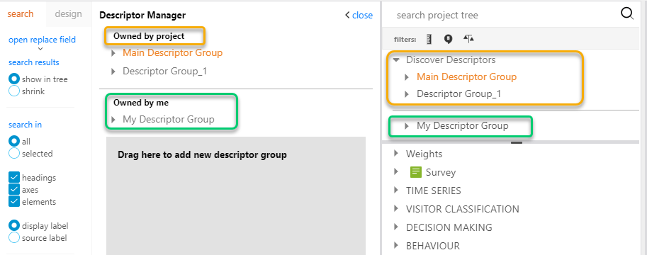 Project Tree – Support