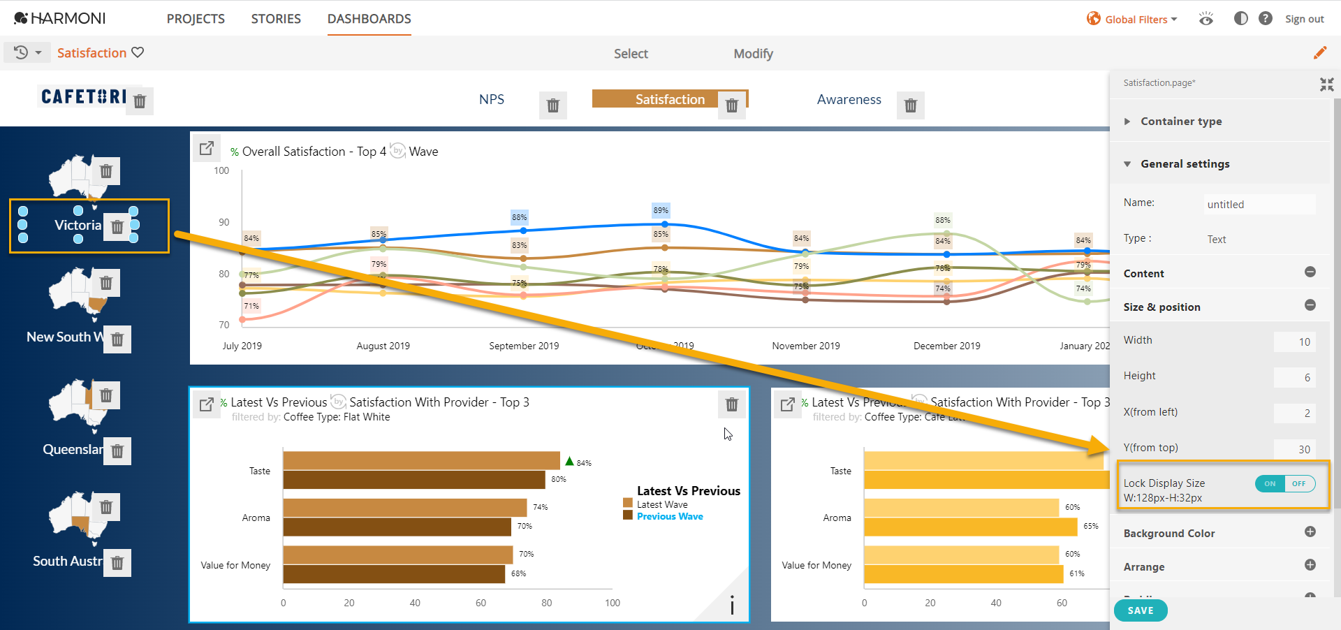 Dashboard Containers – Support