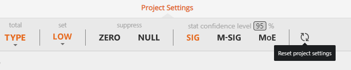 Project Design - Analysis Defaults – Support